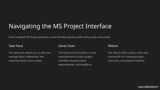 How to Instal -Microsoft-Project BY CADD Mastre.pptx