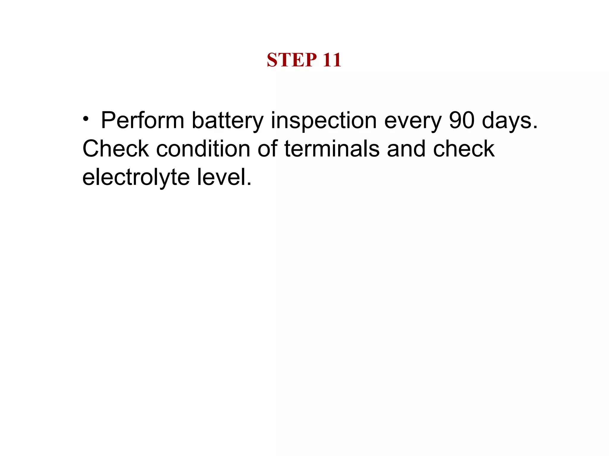 How to install aircraft battery | PPT