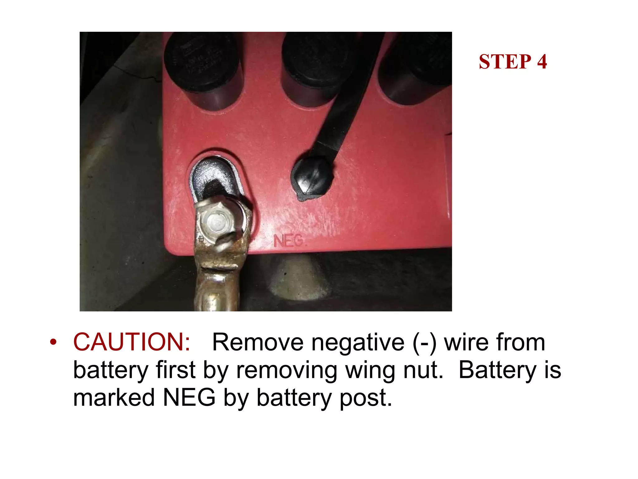 How to install aircraft battery | PPT