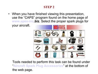 How to install aircraft spark plugs | PPT