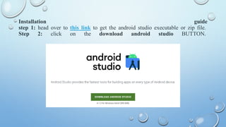How to Install and Set up Android Studio.pptx