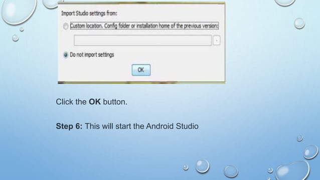 How to Install and Set up Android Studio.pptx | Operating Systems | Computer Software and ...