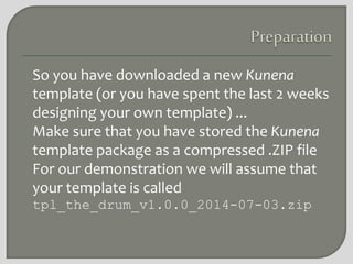 How to install a new Kunena forum template | PPT