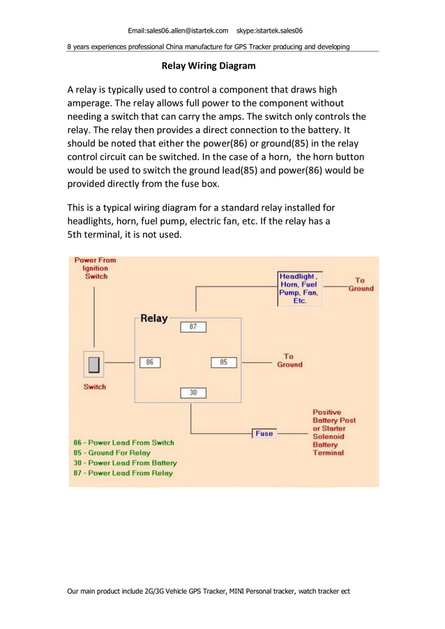 How to install a relay | PDF