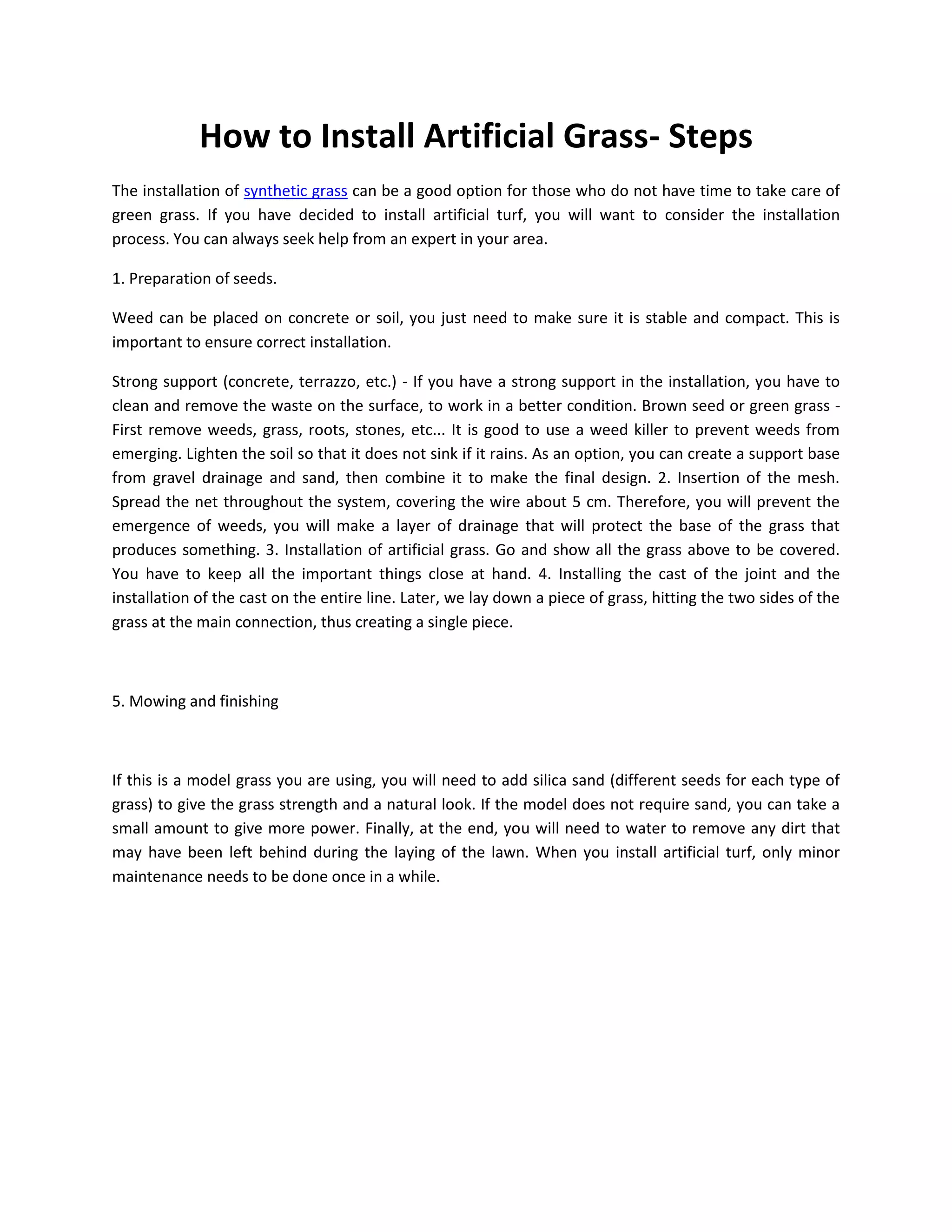 How to Install Artificial Grass.pdf