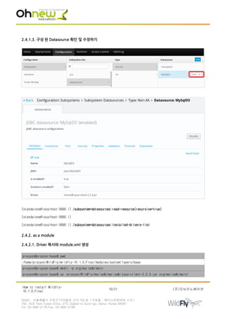 How to installation wildfly 10.1.0 final | PDF