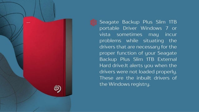How To Install Backup Plus 1TB Slim Portable Driver? - Windows 7 | PPT