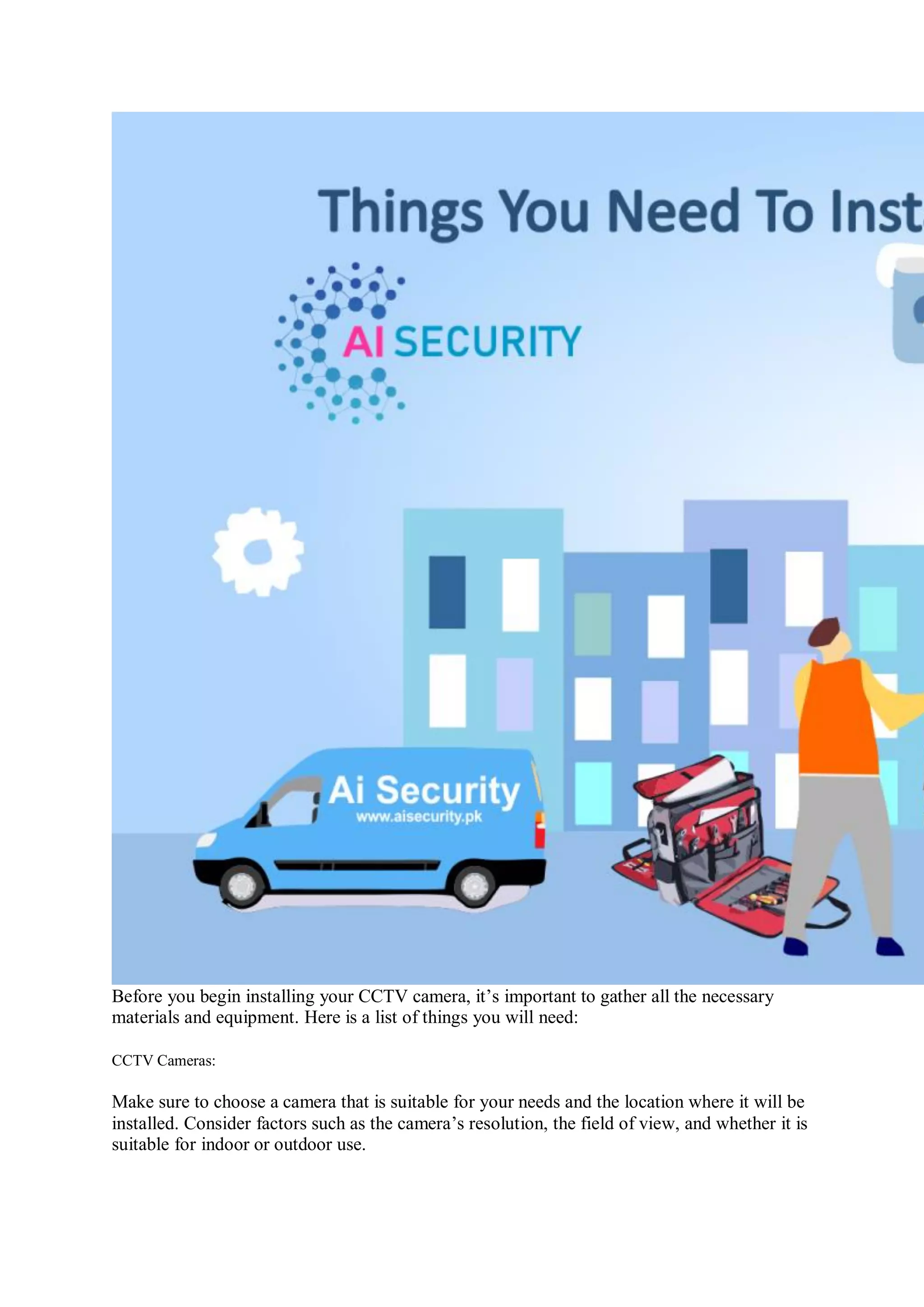 How to Install CCTV Camera Step by Step.pdf