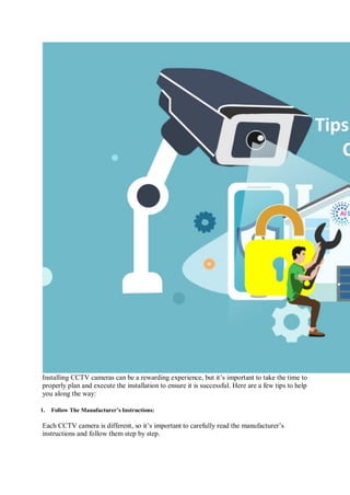 How to Install CCTV Camera Step by Step.pdf