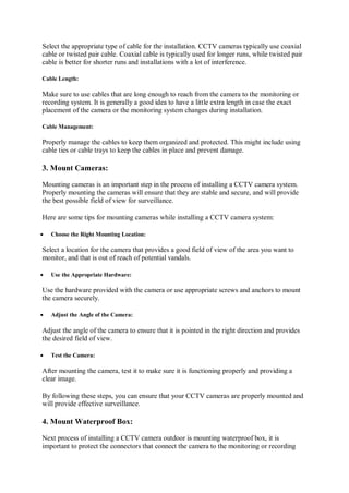 How to Install CCTV Camera Step by Step.pdf