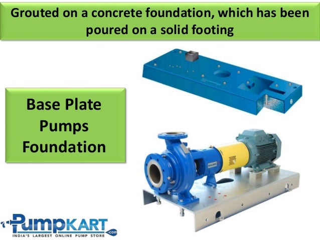 How to install centrifugal water pump
