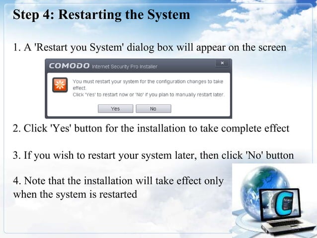 Installation guide for internet security 2014 From comodo | PPT ...