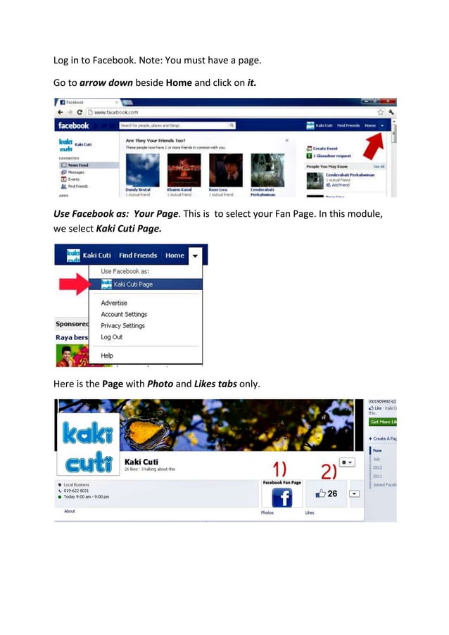 How to Install Forum App on Facebook Page | PDF