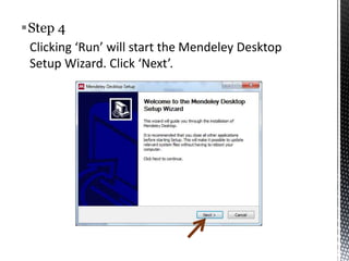 How to install Mendeley Desktop for Windows | PDF | Desktops | Computing