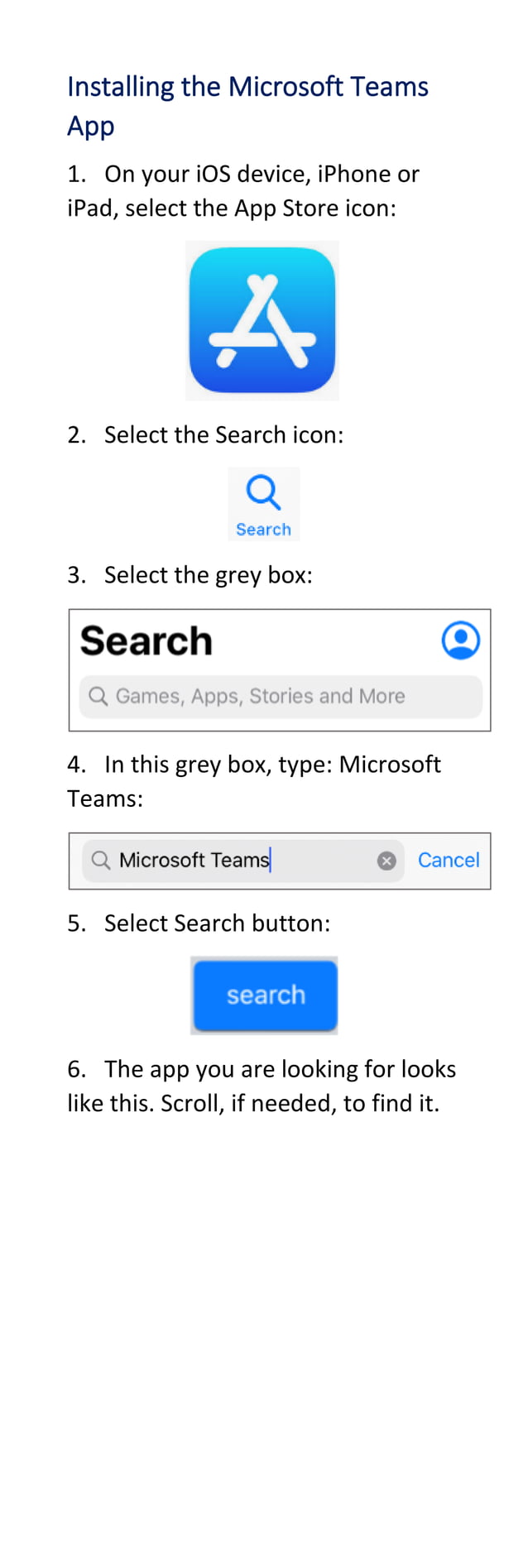 How to install Microsoft Teams iOS app | PDF