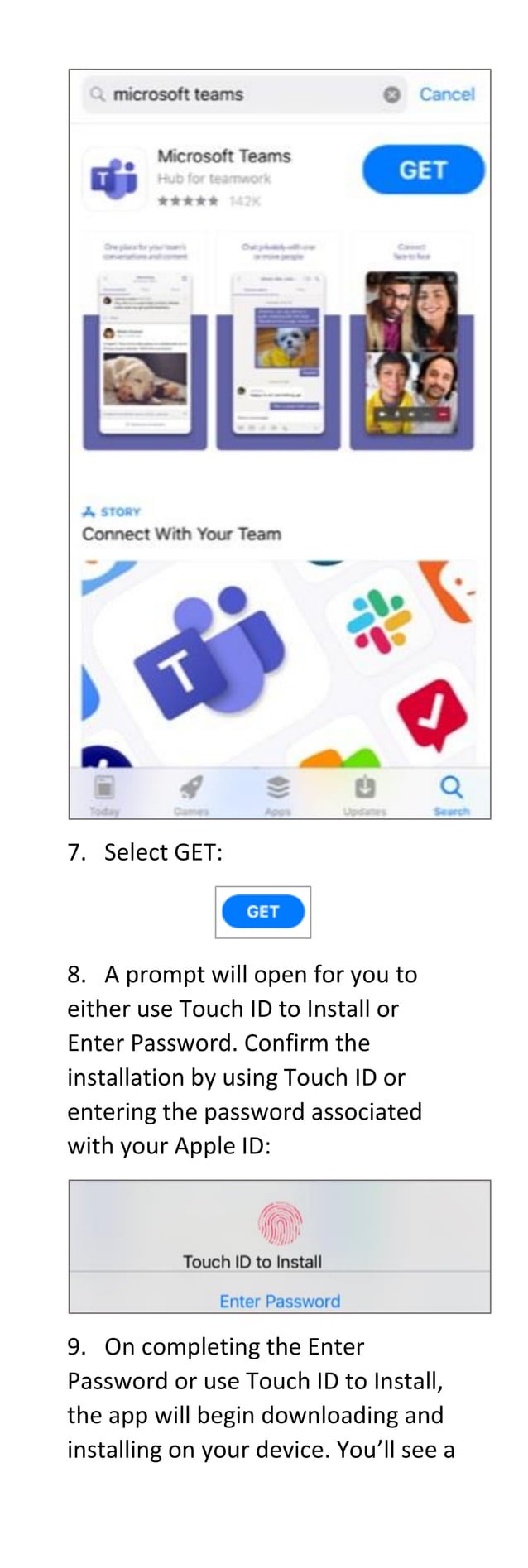 How to install Microsoft Teams iOS app | PDF