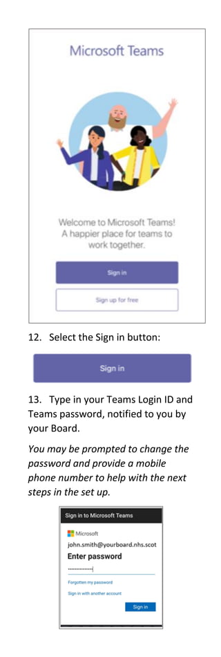 How to install Microsoft Teams iOS app | PDF