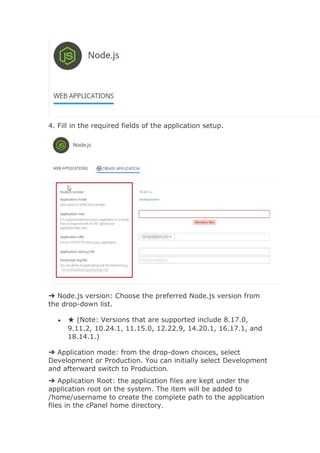How to Install Node.js on cPanel.pdf