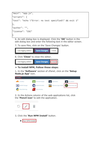 How to Install Node.js on cPanel.pdf