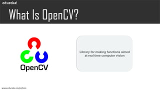 How To Install OpenCV On Windows? Edureka | PPT