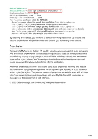 How to Install phpMyAdmin on Debian 12.pdf