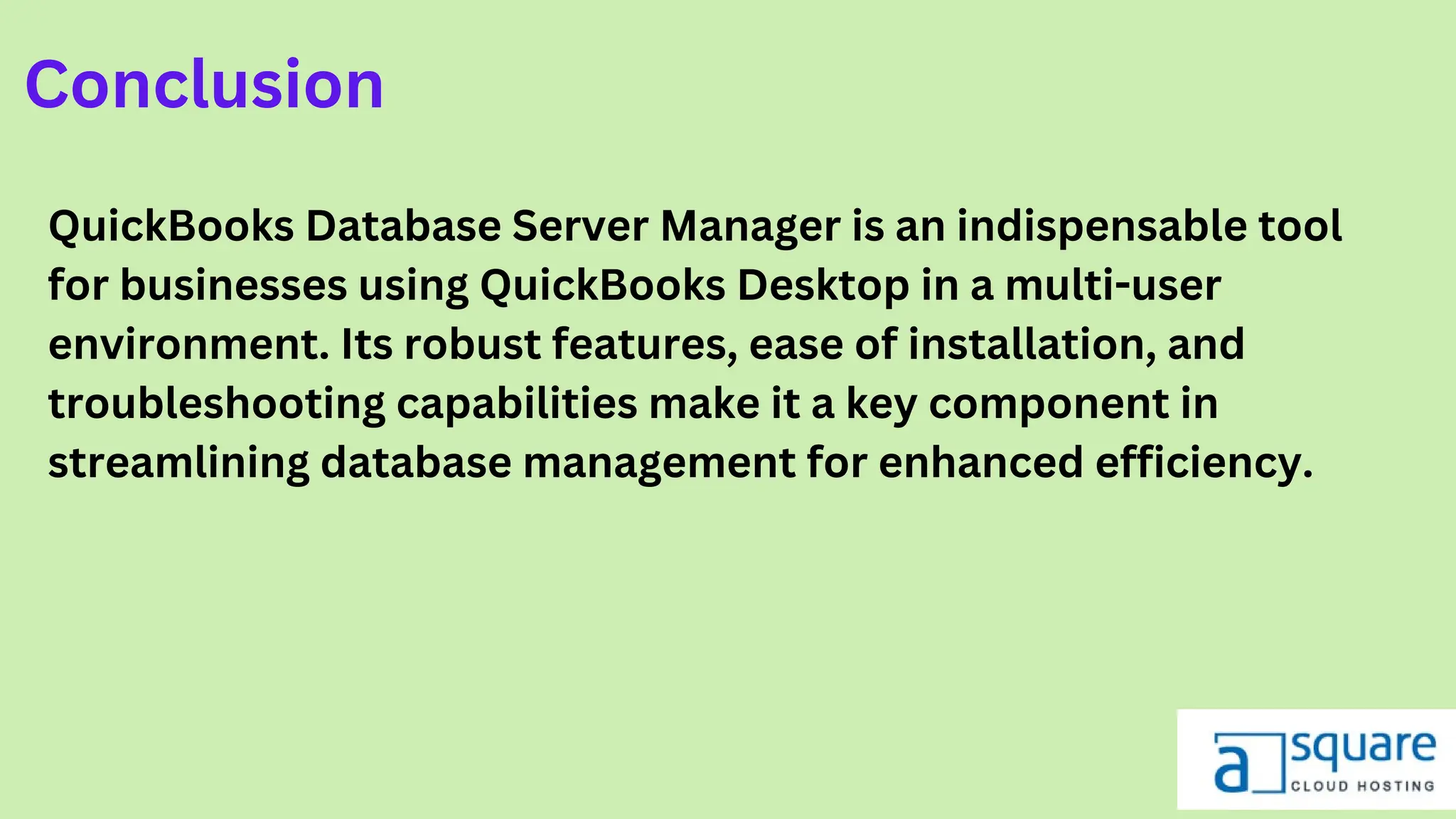 QuickBooks database server manager free download | PDF