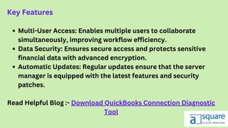QuickBooks database server manager free download | PDF