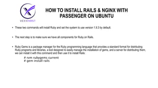 How To Install Rails & Nginx with Passenger on Ubuntu | PPT