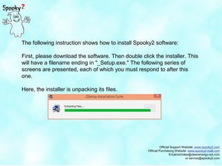 How to Install Spooky2 Software | PPT