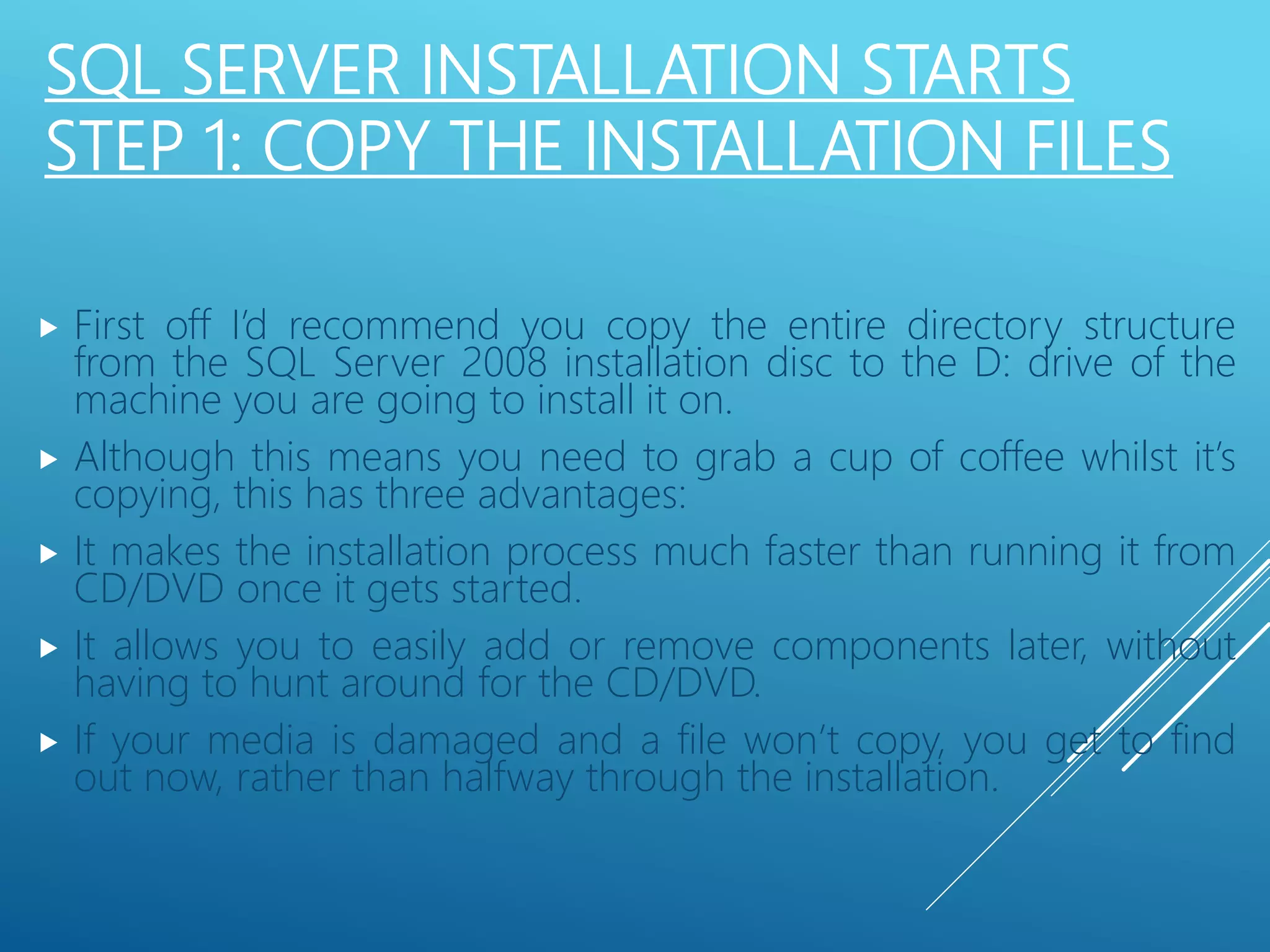 How to install sql server 2008 step by step on windows 7 (32 64 bit) | PPT
