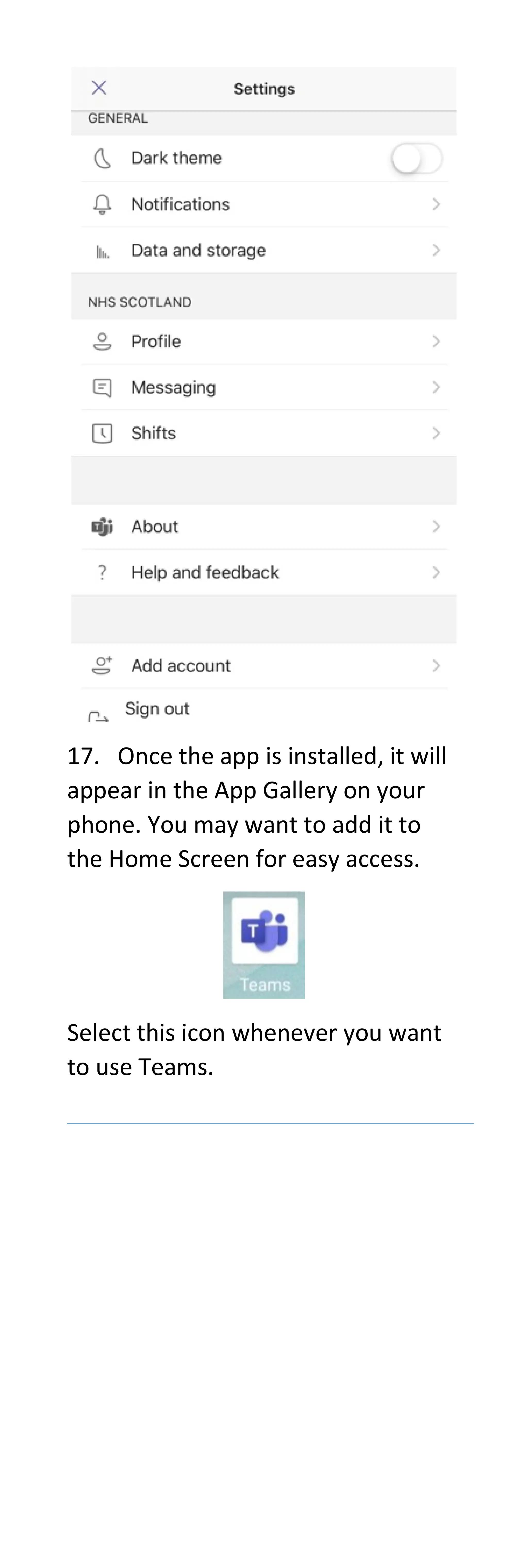 How to install Microsoft Teams Android app | PDF