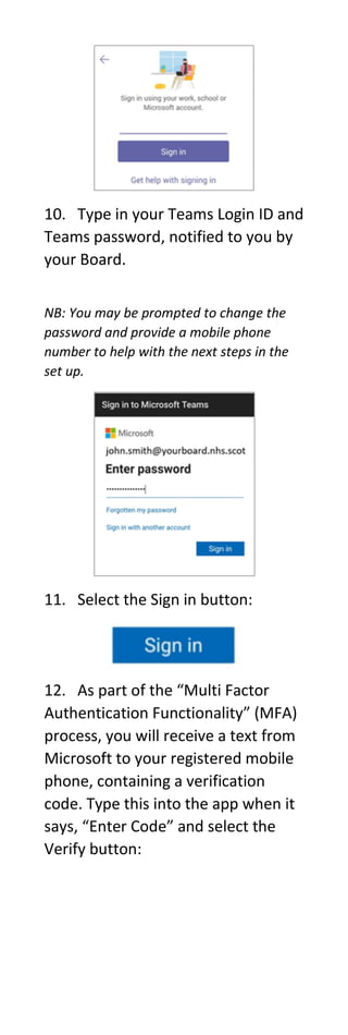 How to install Microsoft Teams Android app | PDF