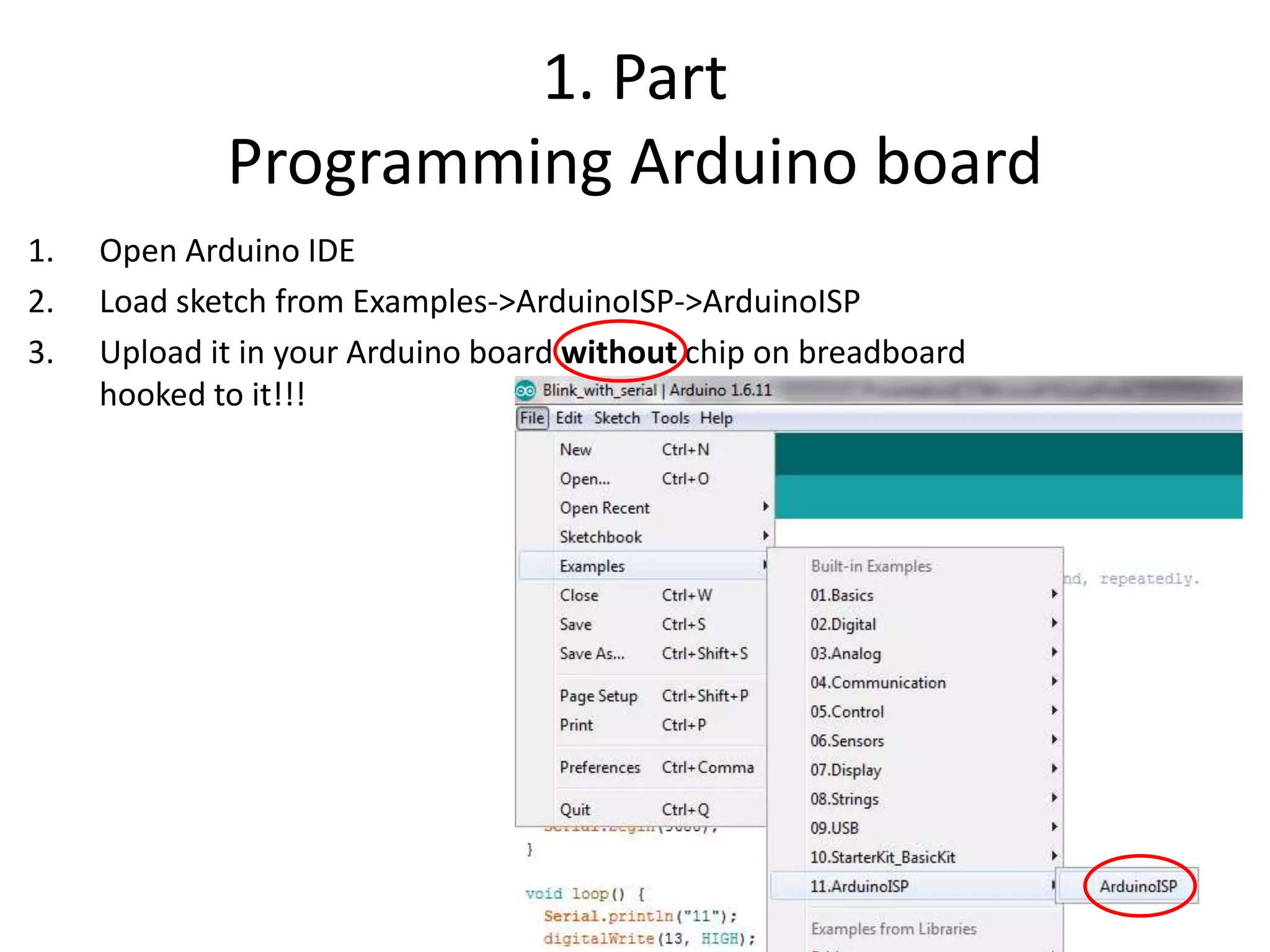How To Install The Bootloader Onto An Arduino Ppt