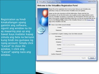 How To Install The Virtual Box | PPT