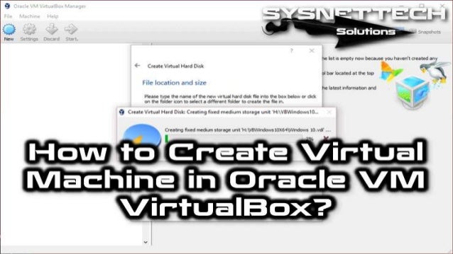 How to Install Virtual Machine in VirtualBox