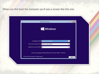 How to install windows 10 | PPT