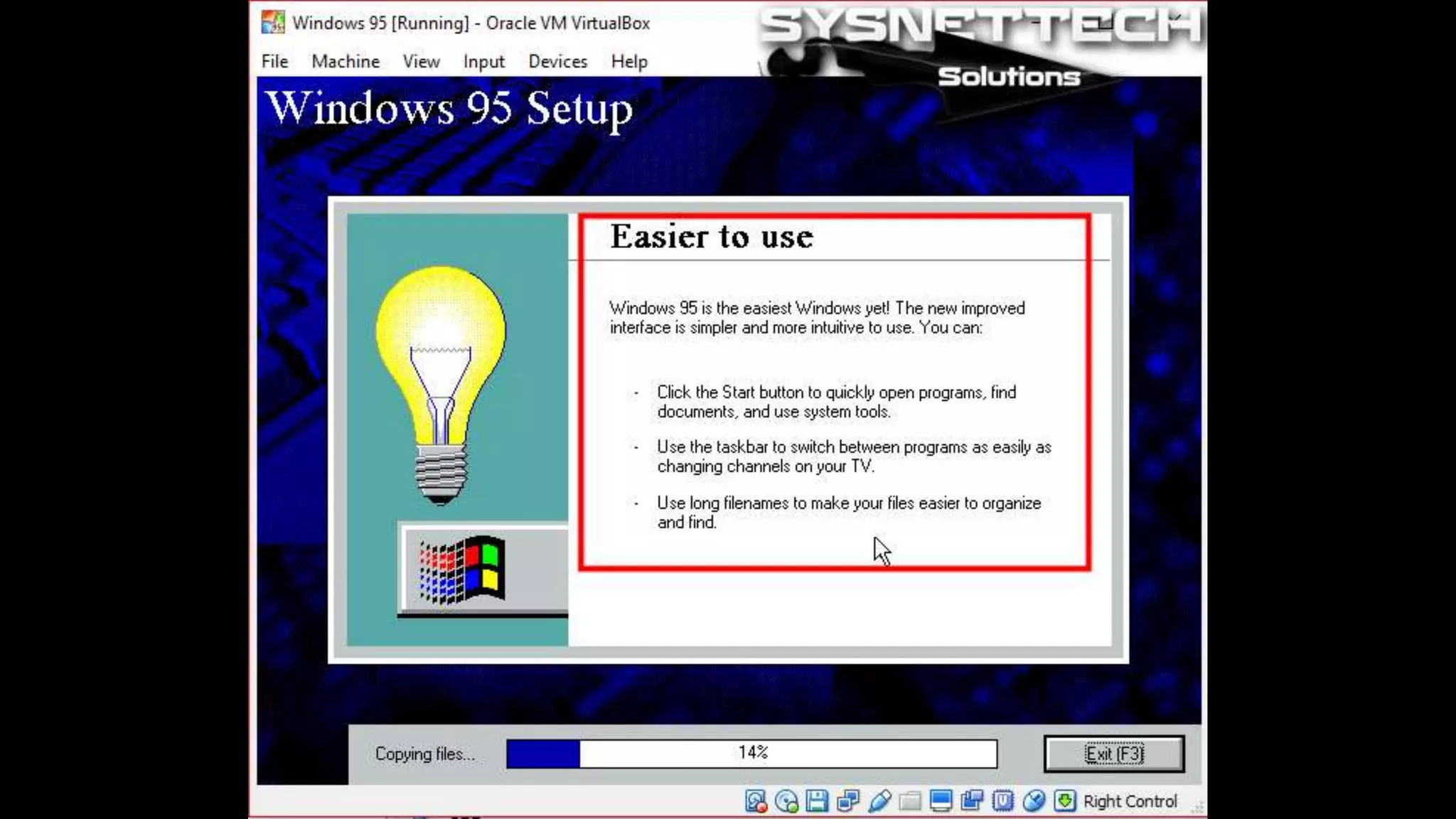How to Install Windows 95 on VirtualBox 5 | PPTX