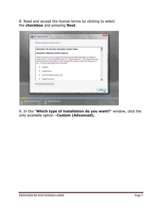 How to install windows server 2008 | PDF | Operating Systems | Computer ...