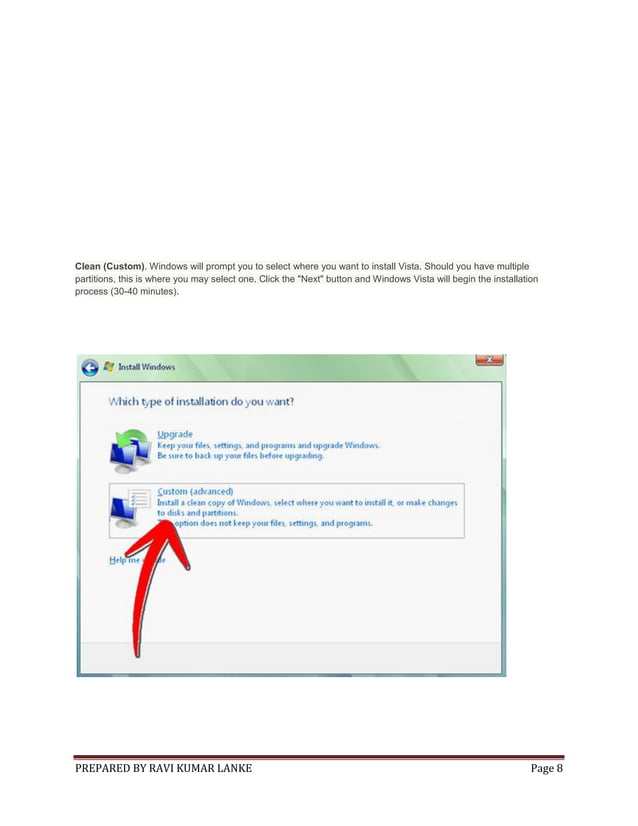 How to install windows vista | PDF | Free Download