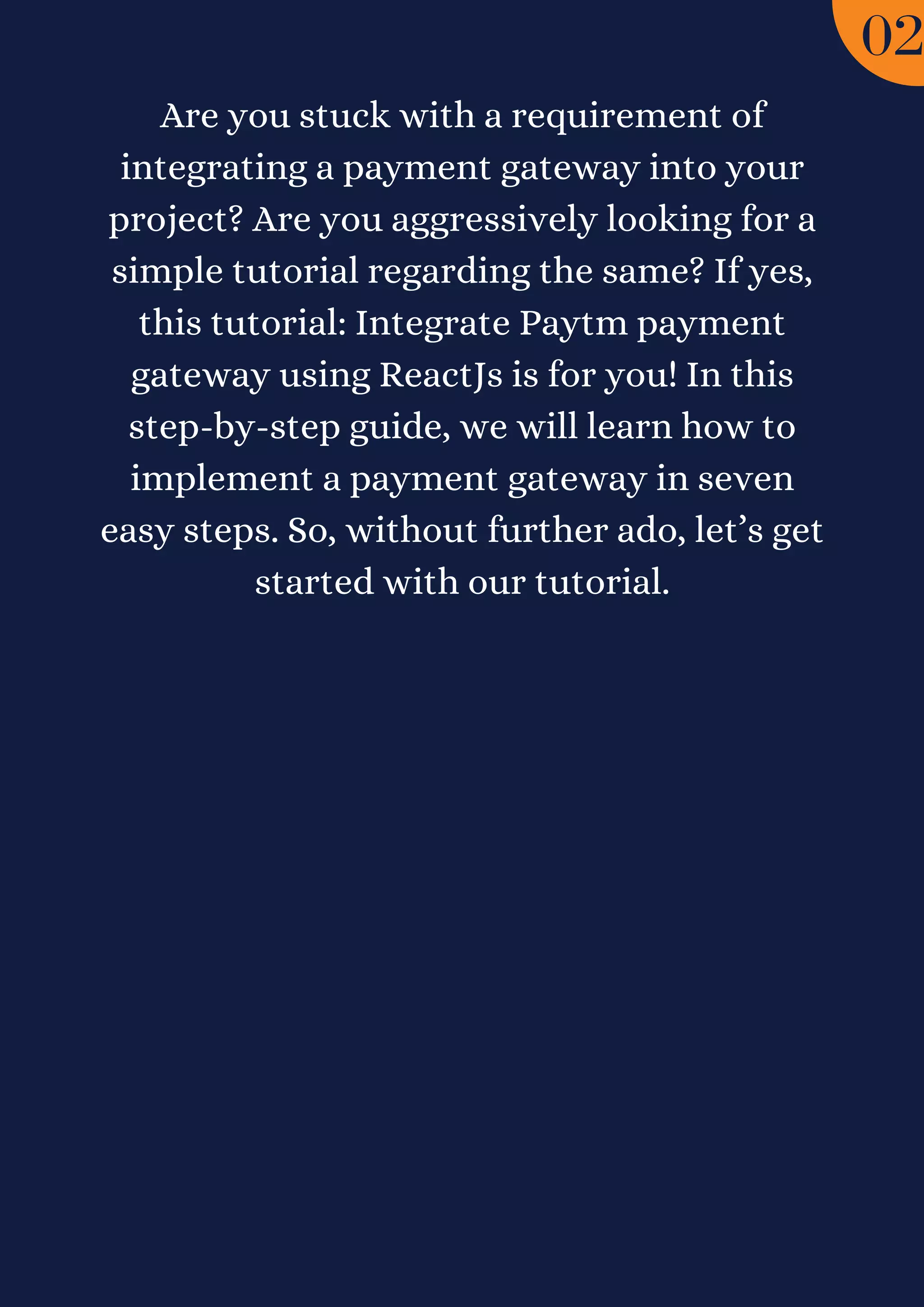 How To Integrate Paytm Payment Gateway Using React Js In Seven Easy Steps Pdf 4011