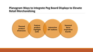 How to Integrate Peg Board Displays in Retail Stores for Creative ...