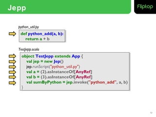 [PyCon 2014 APAC] How to integrate python into a scala stack to build realtime predictive models ...