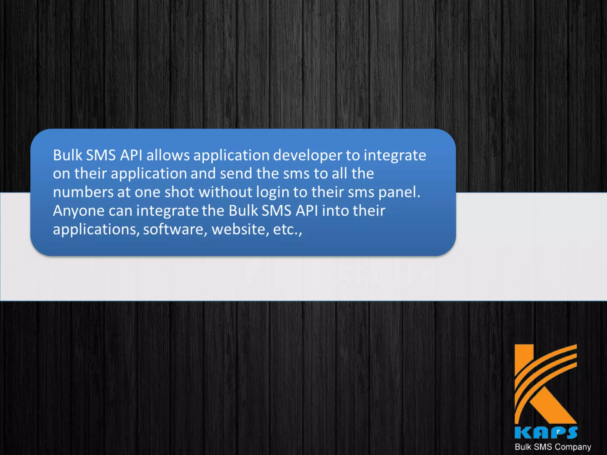 How To Integrate Sms Api In Php Ppt