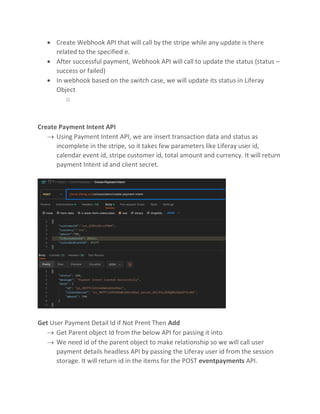 How to Integrate Stripe Payment with Liferay A Step-by-Step Guide | PDF