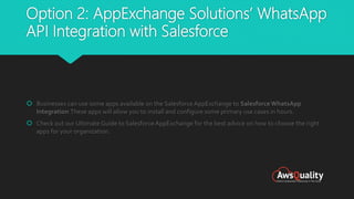 How to Integrate WhatsApp with Salesforce.pptx