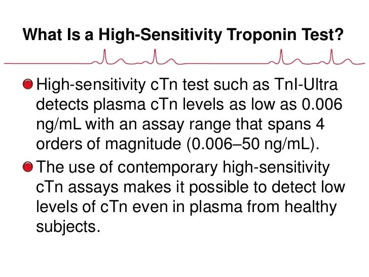 How to Interpret Elevated Cardiac Troponin Levels