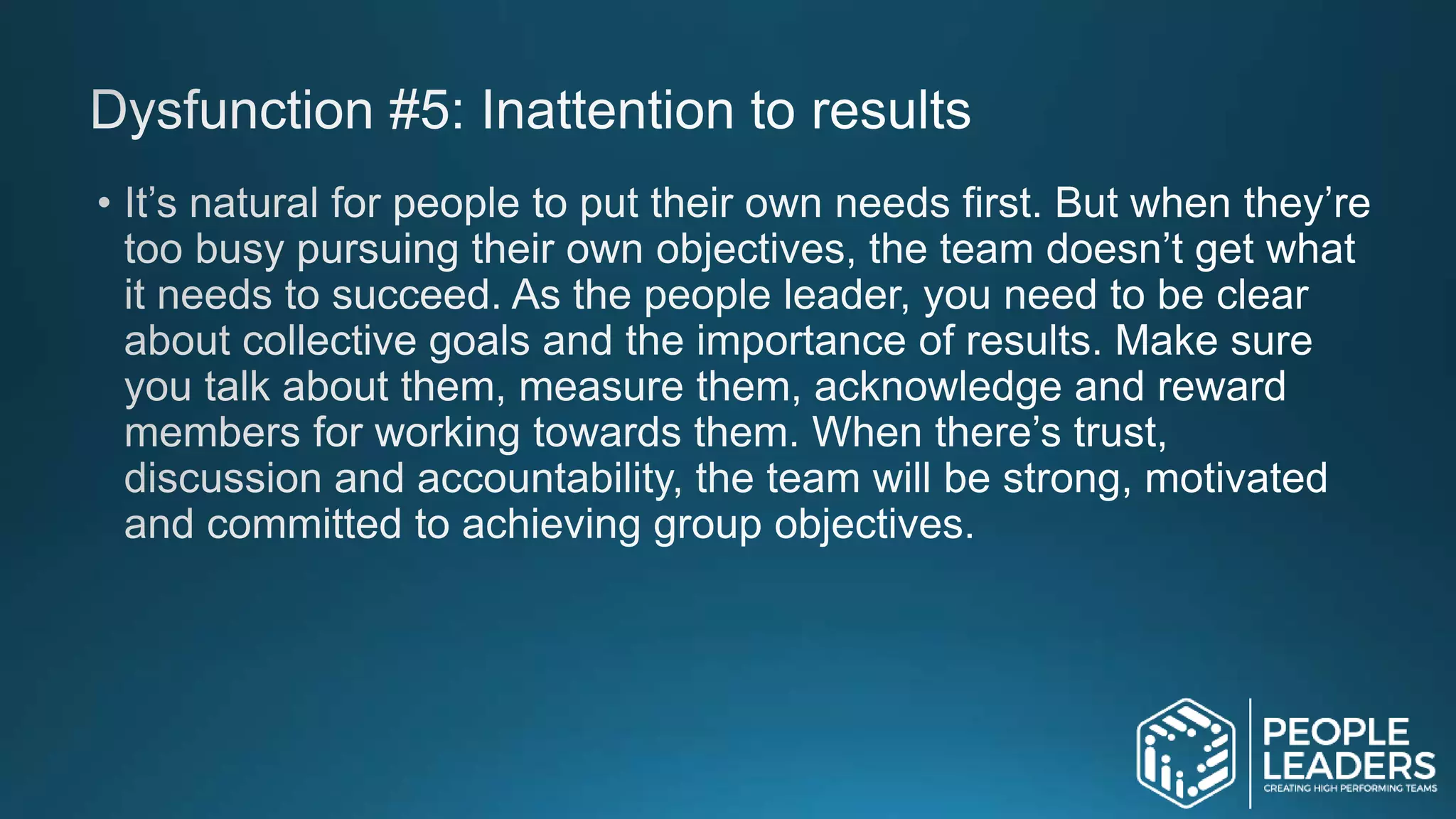 How to Interpret Lencioni’s 5 Dysfunctions of a Team | PPTX