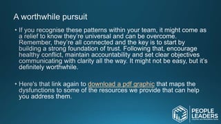 How to Interpret Lencioni’s 5 Dysfunctions of a Team | PPTX