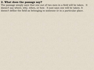 HOW TO INTERPRET THE BIBLE | PPTX