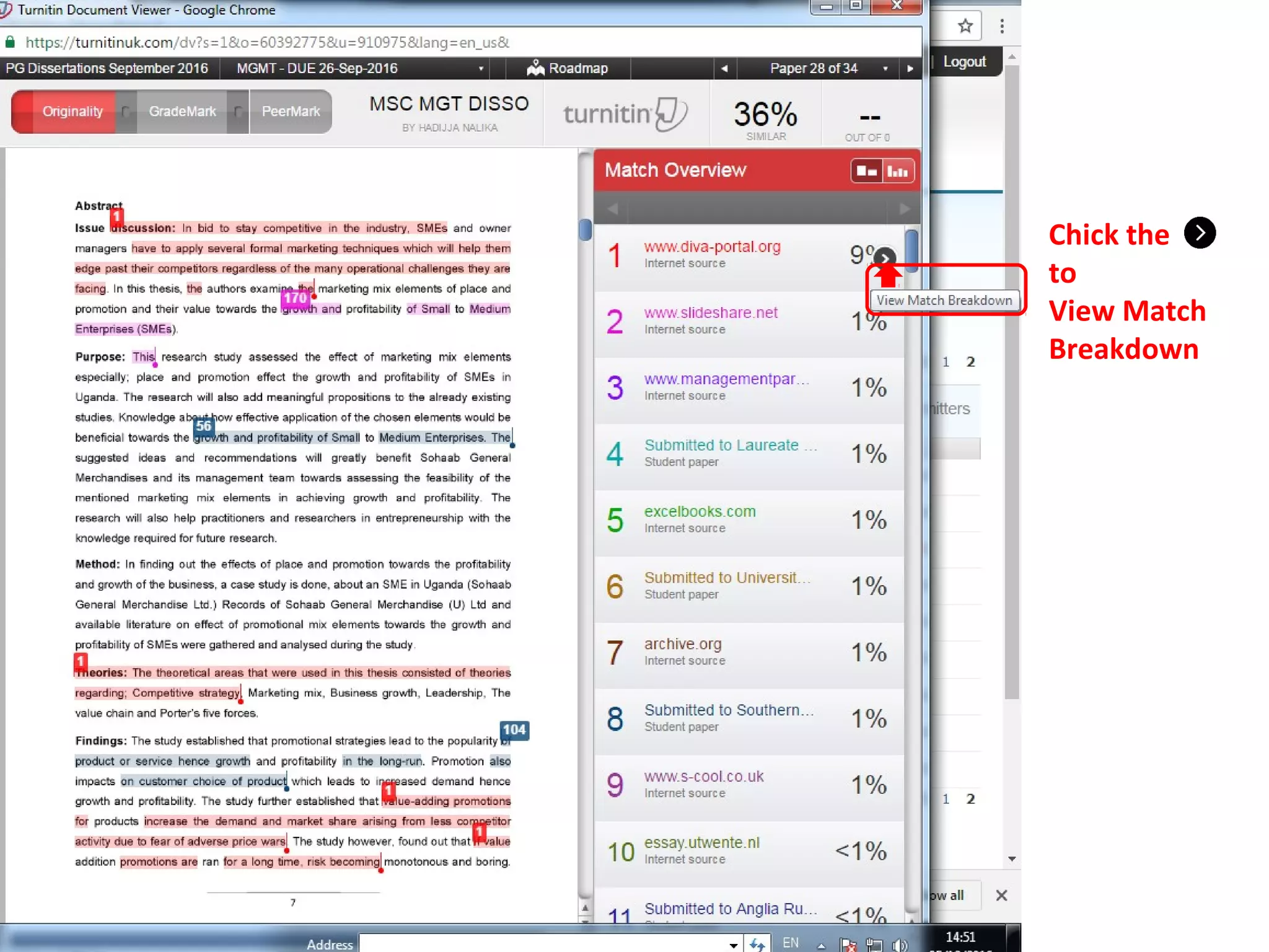 How to interpret turnitin reports | PPT